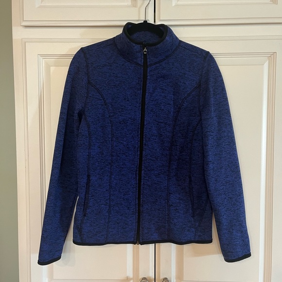 exertek | Tops | Exertek Royal Blue And Black Zip Up Athletic Jacket ...